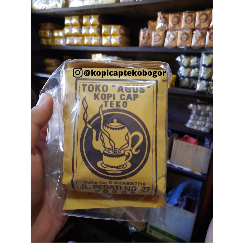 Jual KOPI BUBUK CAP TEKO TOKO AGUS 250GRAM | Shopee Indonesia