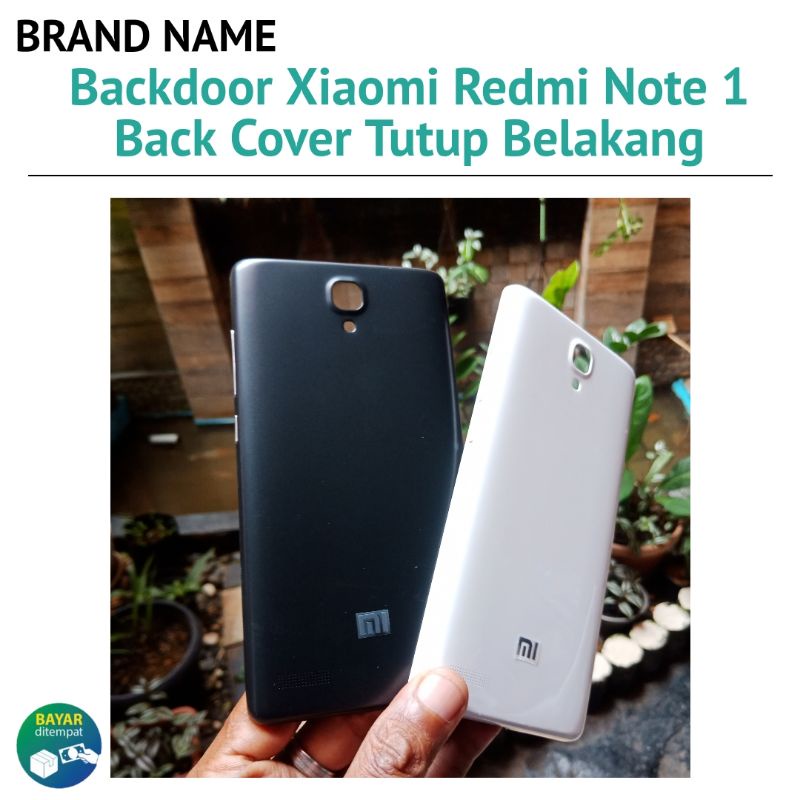 Jual Case Backdoor Xiaomi Redmi Note 1 Note1 Xiomi Back Door Casing ...