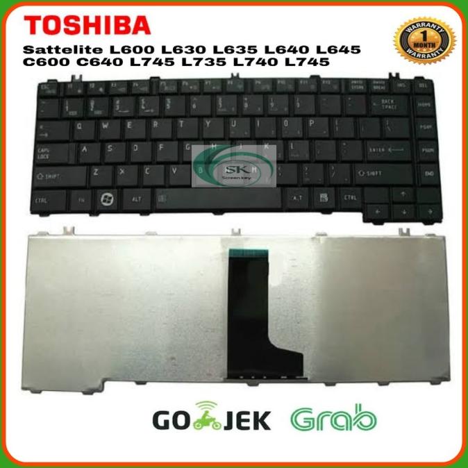 Jual Keyboard Laptop Toshiba L745 L735 L740 L730 L740D L730D L735D ...