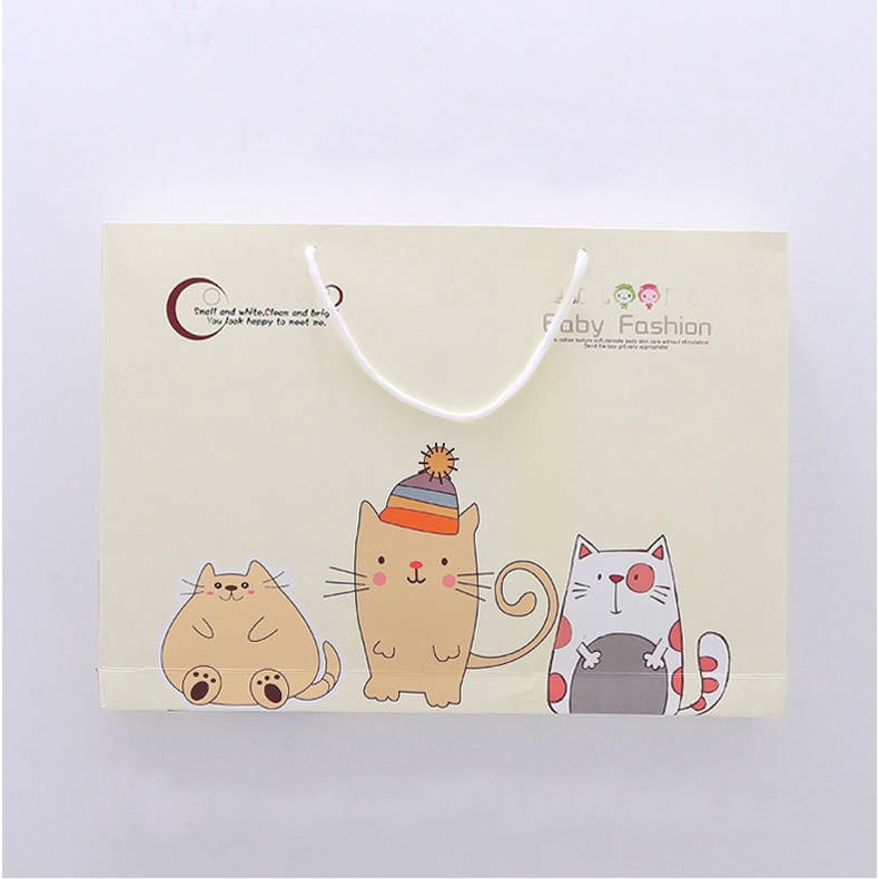 Jual kotak hadiah bayi Set totebag Kotak Kado Box kartun Lucu (Size ...