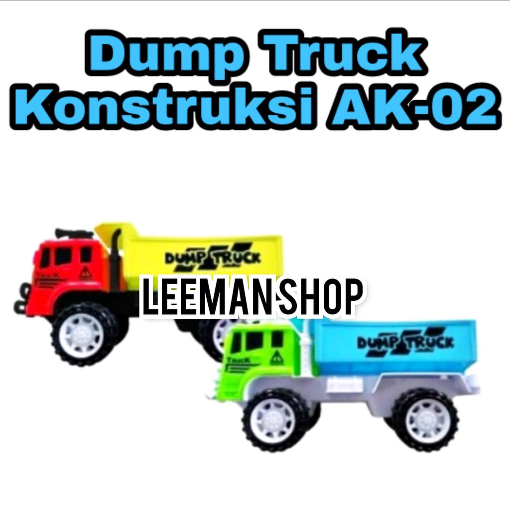 Jual Mainan Edukasi Anak Mobil Dump Truck Konstruksi AK 02 - MOBIL DUMP ...