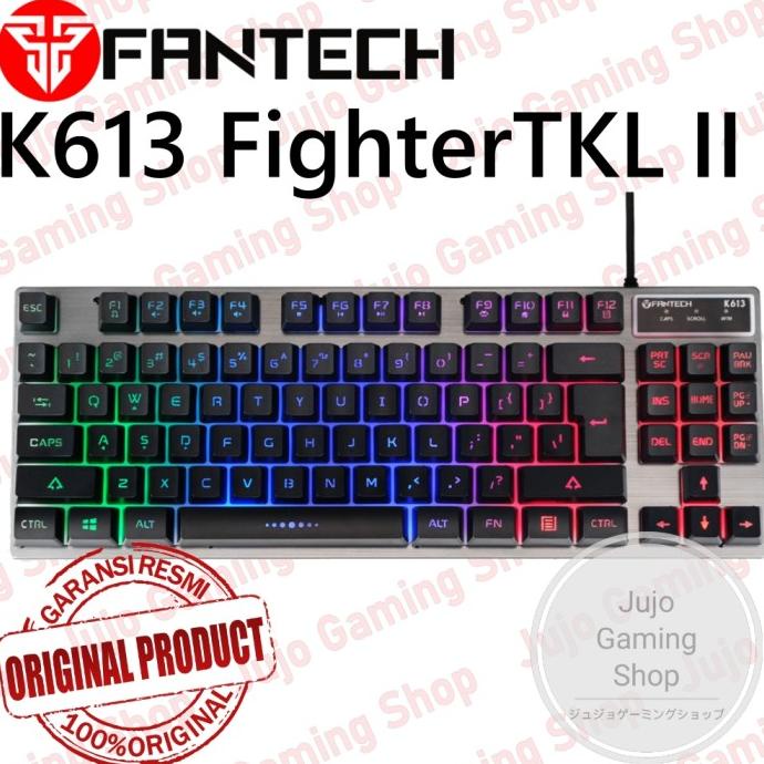Jual Fantech K613 Fighter TKL II Gaming Keyboard Garansi Resmi | Shopee Indonesia