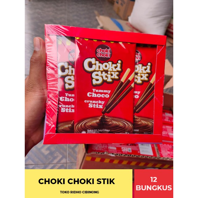 Jual CHOKI CHOKI STIK ISI 12 BUNGKUS | Shopee Indonesia