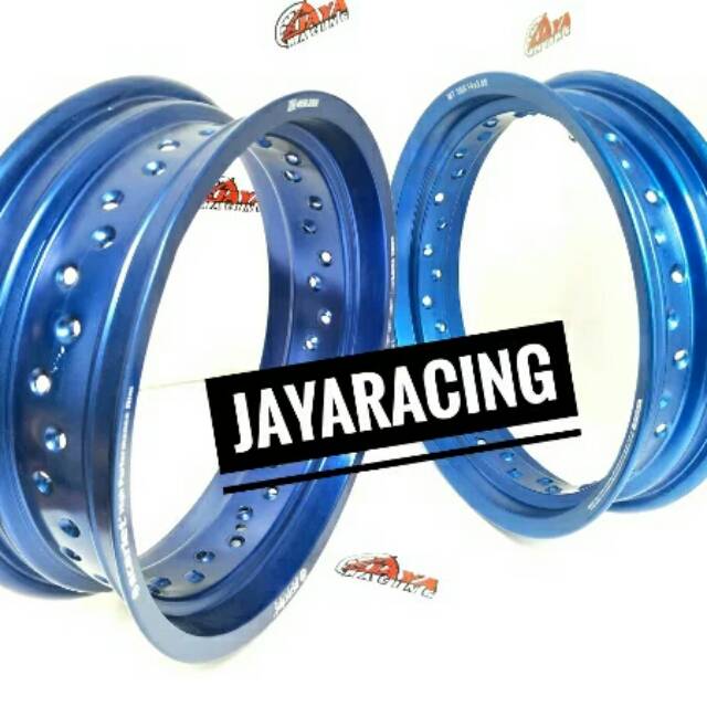 Jual Velg blue biru ring 14 Tapak lebar 350 300 mdl Tk depan belakang ...