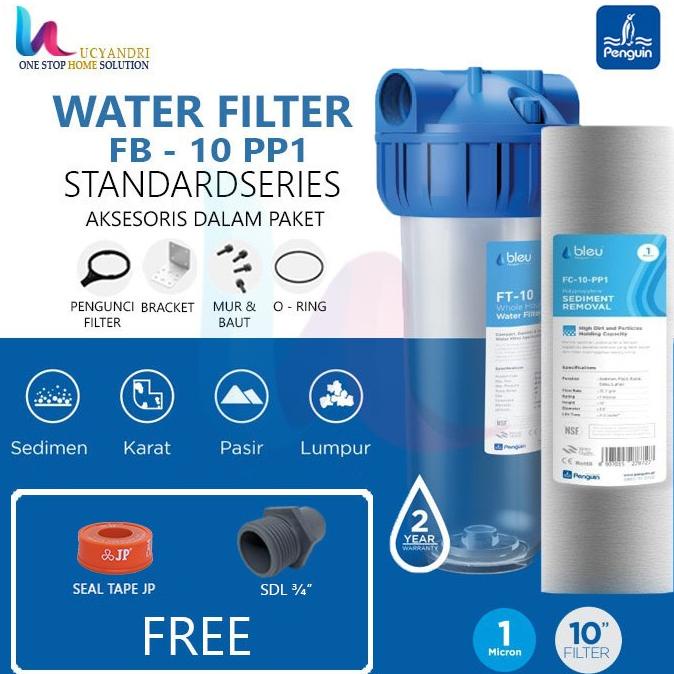 Jual Filter Air Penguin PBF 10 PP Water Filter - Sedimen PREMIUM ...