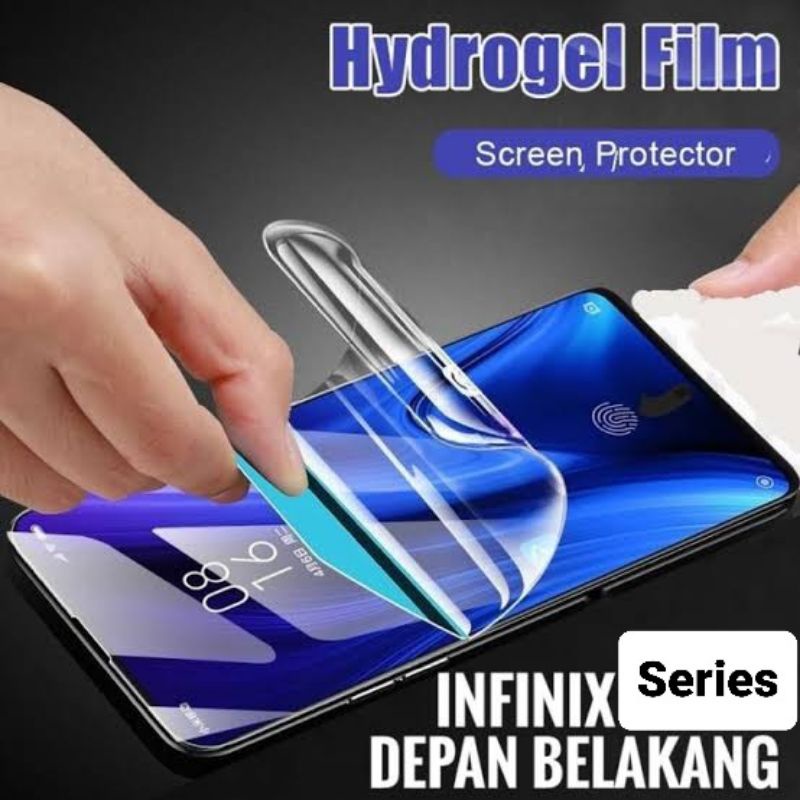 Jual Hydrogel Front & Back Bening INFINIX GT 30 20 10 PRO/Zero 50 50s ...