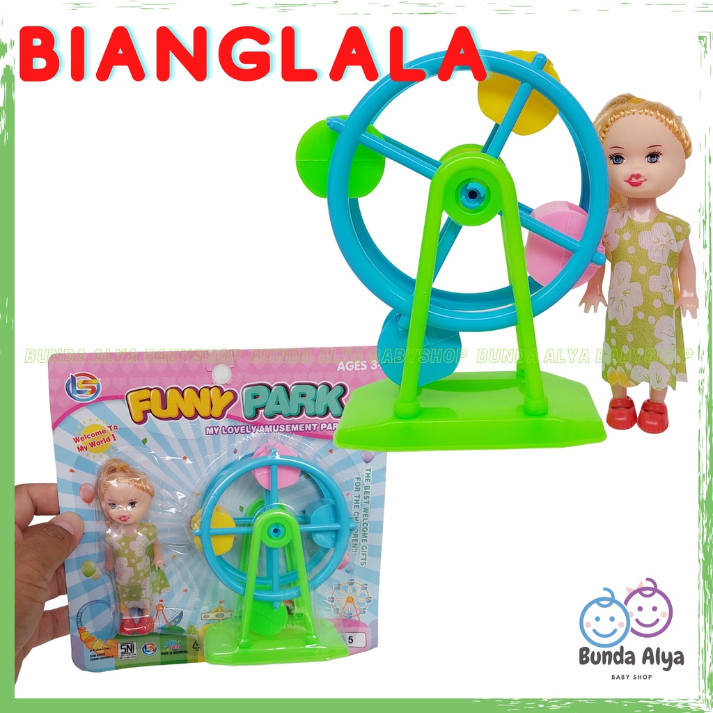 Jual Mainan Boneka Mini Anak Lengkap Dengan Wahana Permainannya Ada ...