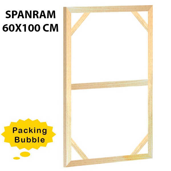 Jual Spanram Kayu 60x100 cm Rangka Frame 100x60 cm | Shopee Indonesia