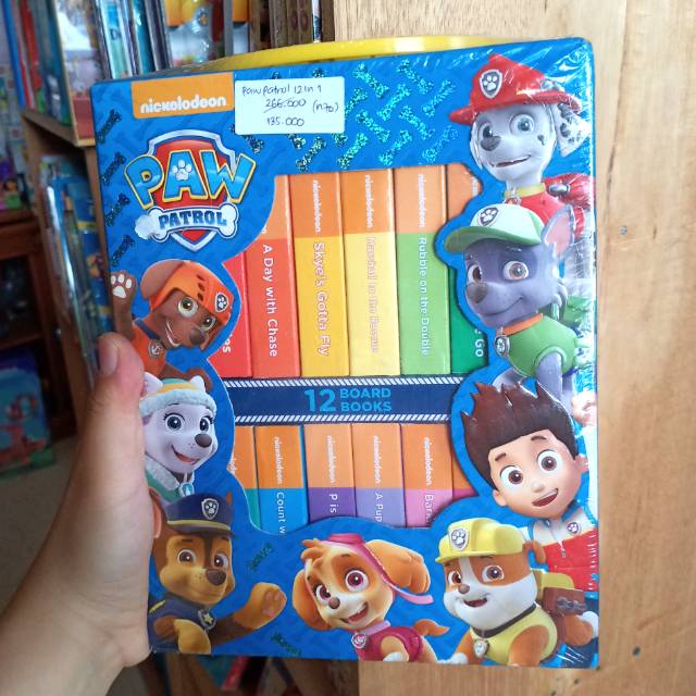 Jual Paw patrol 12 board book / Buku Anak / Buku Paw Patrol / chase , sky , marshall , zuma ...