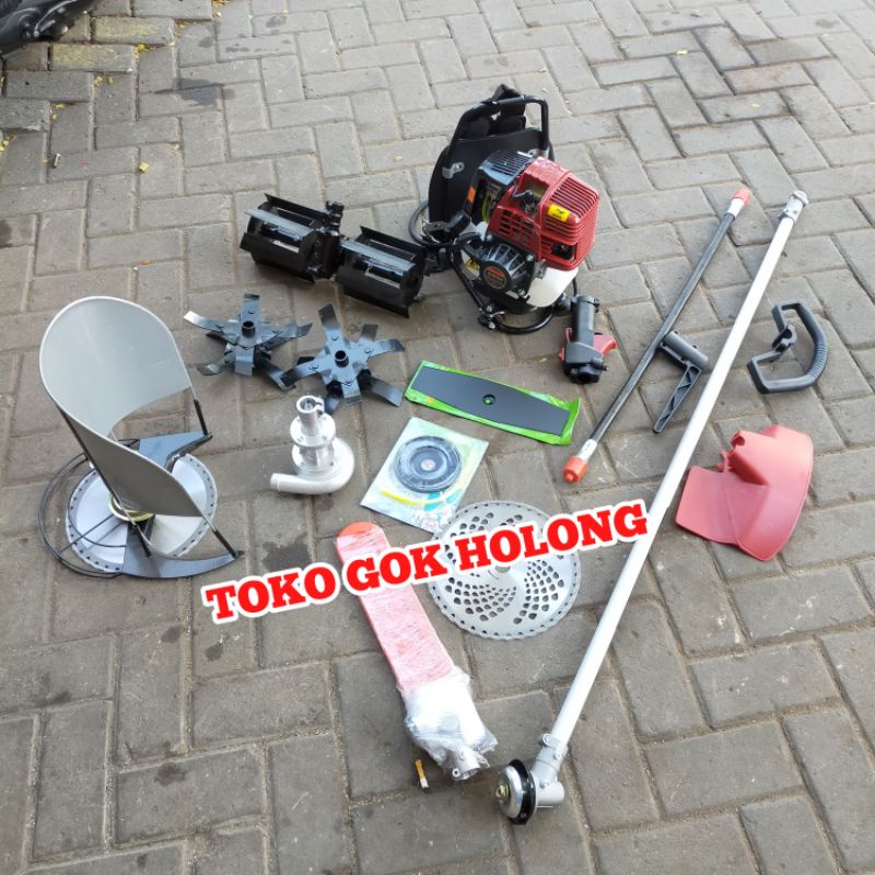 Jual Mesin POTONG RUMPUT 4 TAK MULTIFUNGSI 8 FUNGSI | Shopee Indonesia