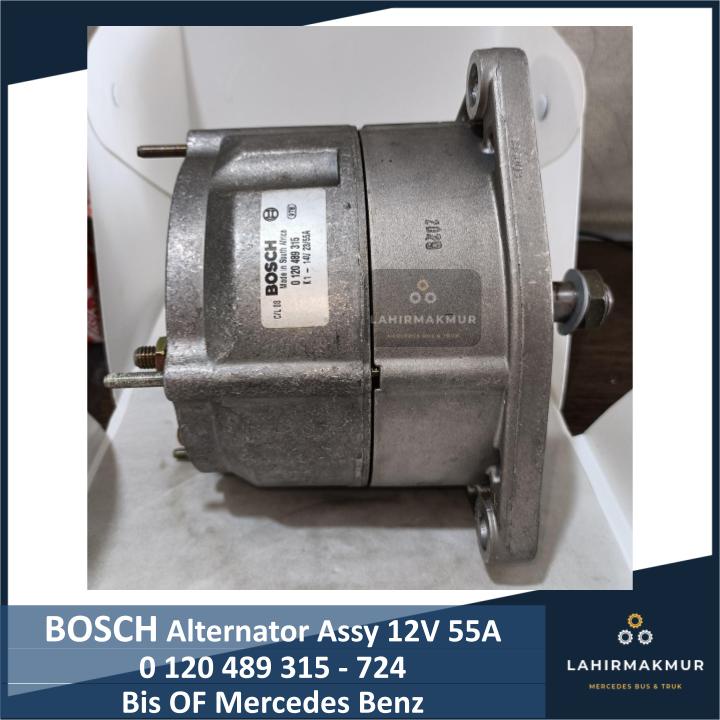 Jual Alternator Assy 12V 55A BOSCH Bis OF Mercy/Mercedez/Mercedes Benz ...