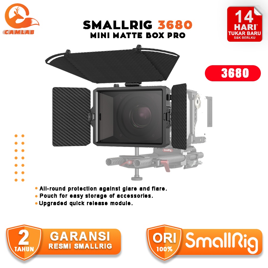 Jual SmallRig mini Matte Box Pro 3680 | Shopee Indonesia