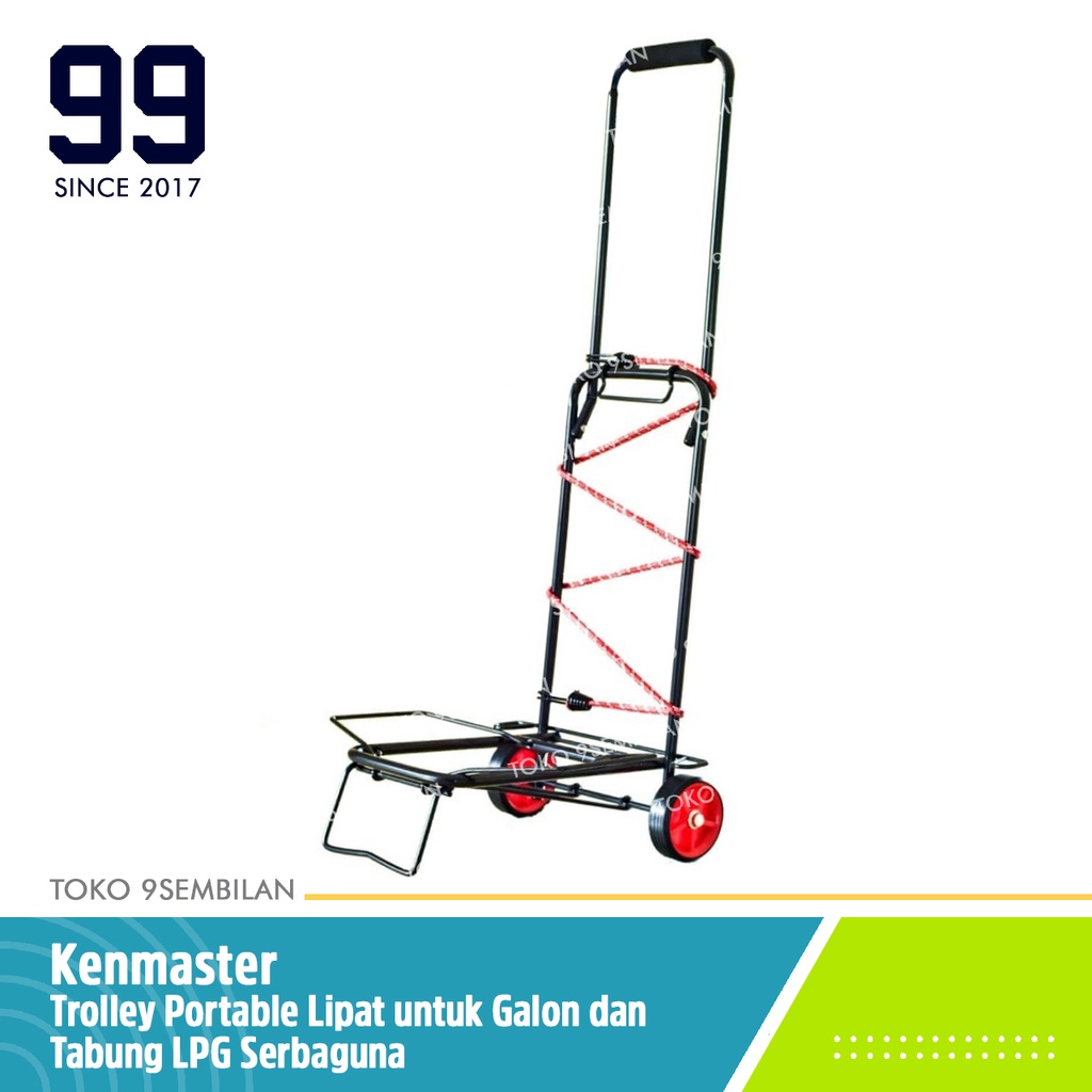 Jual Kenmaster Troli Lipat Serbaguna KT-261 Trolley Cart Carrier Galon LPG | Shopee Indonesia