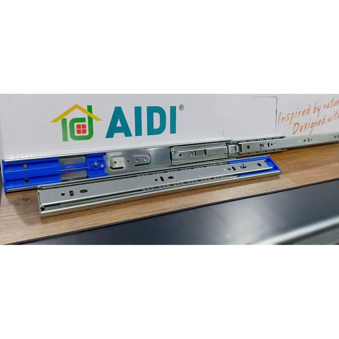 Jual AIDI REL LACI SLOW MOTION SOFT CLOSING HEAVY DUTY DRAWER SLIDER ...