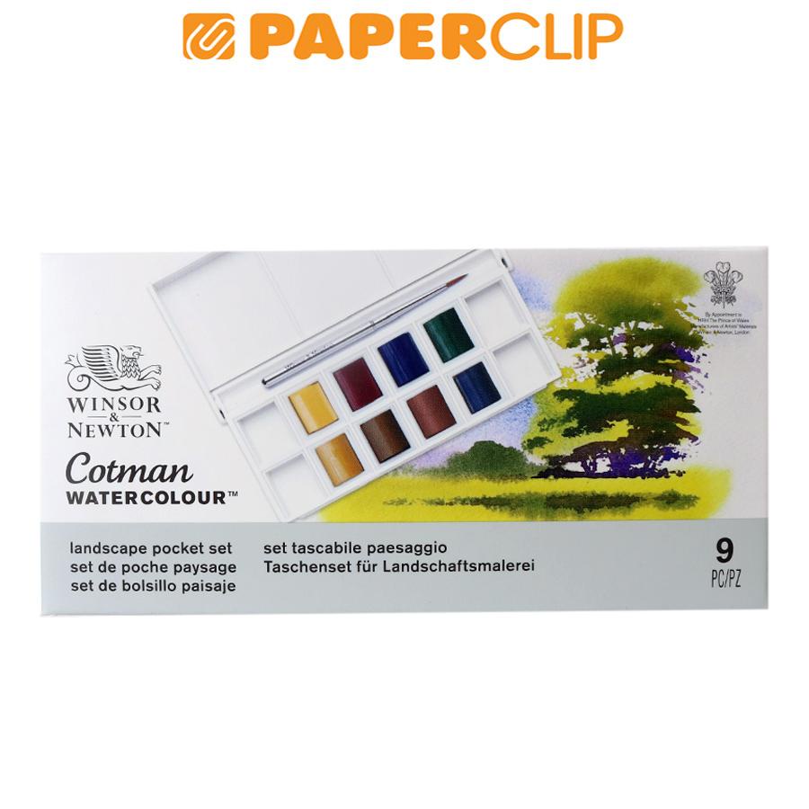 Jual WATERCOLOR WINSOR & NEWTON POCKET LANDSCAPE SET 8HP 0390673CWC ...