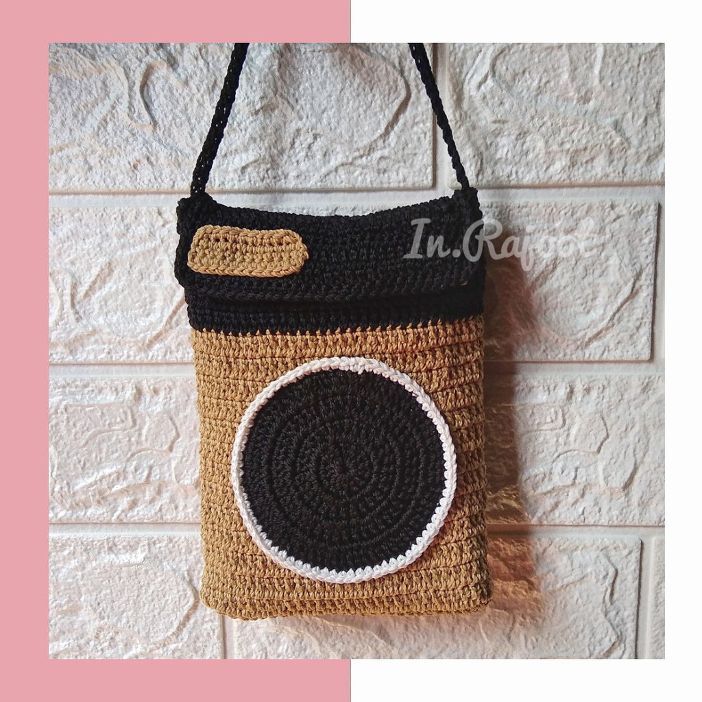 Jual TAS RAJUT MOTIF LOGO INSTAGRAM JADUL | Shopee Indonesia