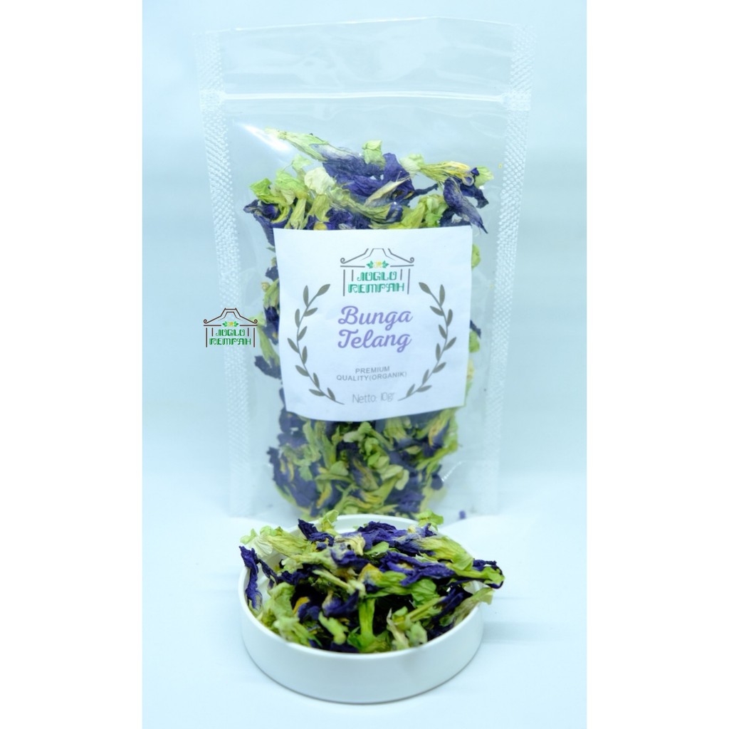 Jual Bunga Telang / Teh Telang Kering Premium ( Organik ) | Shopee ...