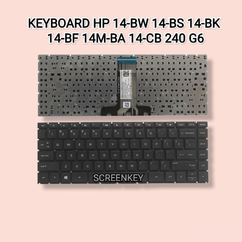 Jual Keyboard Laptop HP Pavilion X360 14 BW 14 BS 14 BK 14 BF 14 BA 14 ...