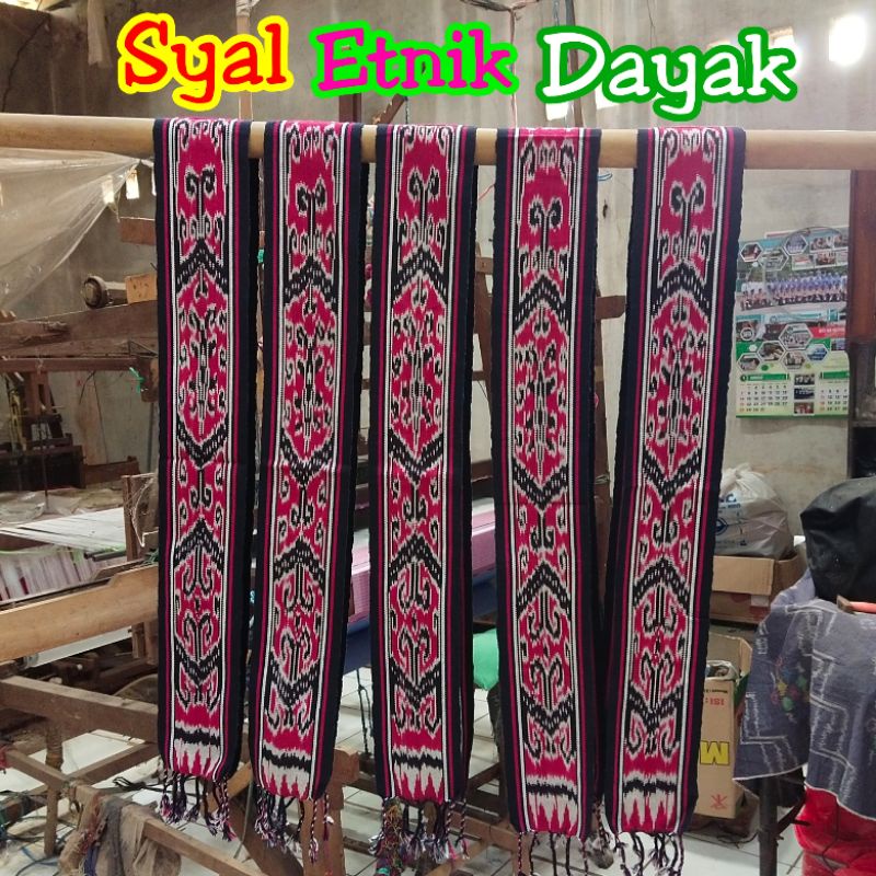 Jual Syal Etnik Dayak Kalimantan | Shopee Indonesia