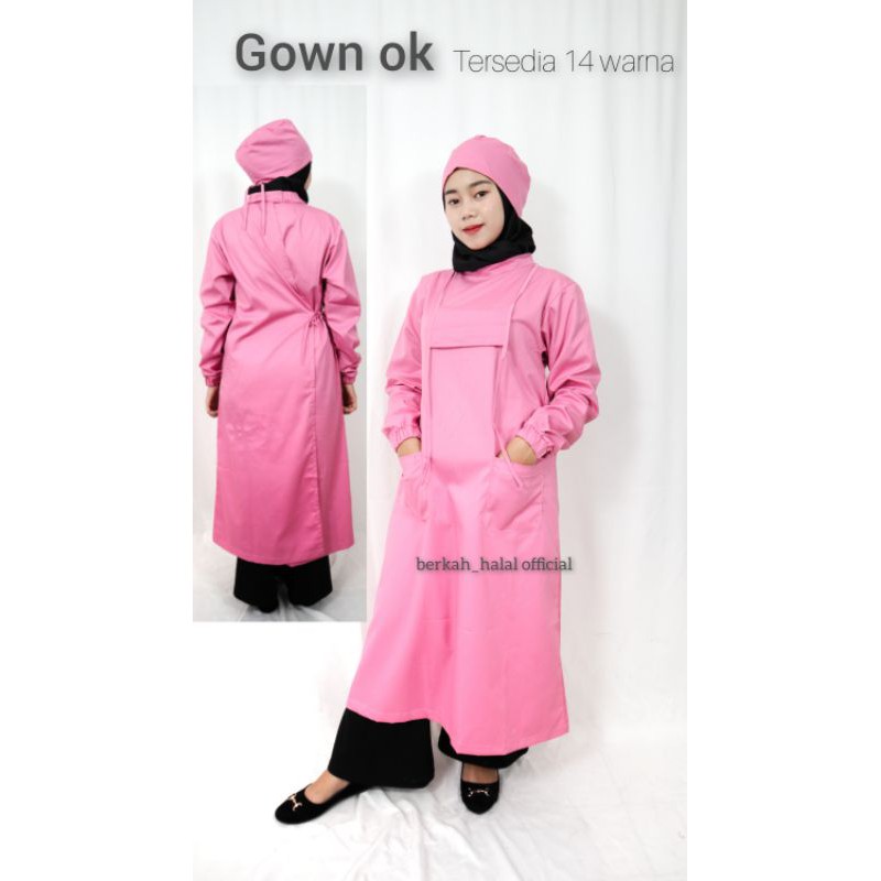 Jual H81Q APD / JUBAH OPERASI / SURGICAL GOWN / JAS LAB | Shopee Indonesia