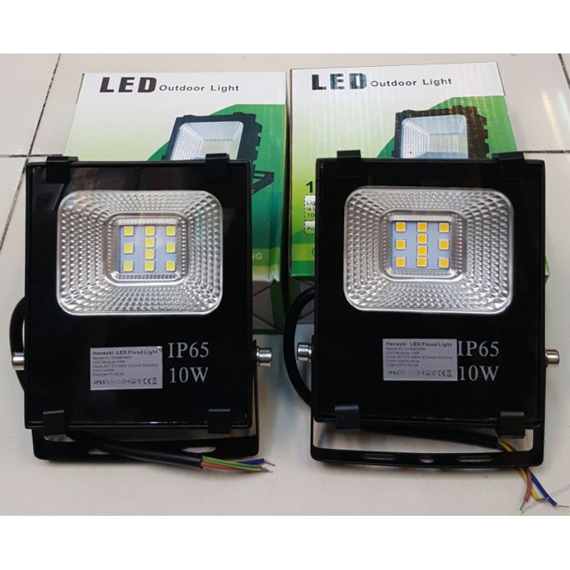Jual Lampu LED Sorot 5054 10W 220V Flood Light Outdoor HENSEKI | Shopee ...
