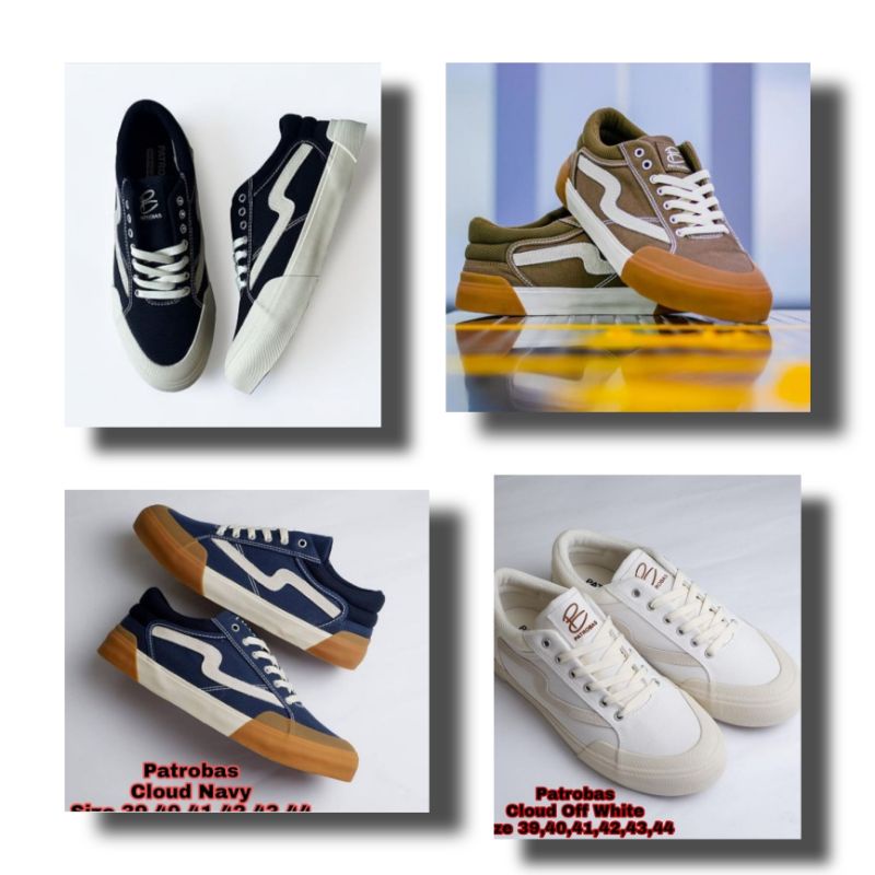 Jual Sepatu Patrobas Cloud Low ORIGINAL | Shopee Indonesia
