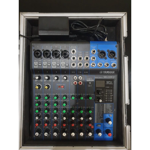 Jual HARDCASE mixer YAMAHA MG10XU Hardcase flight case audio box audio ...