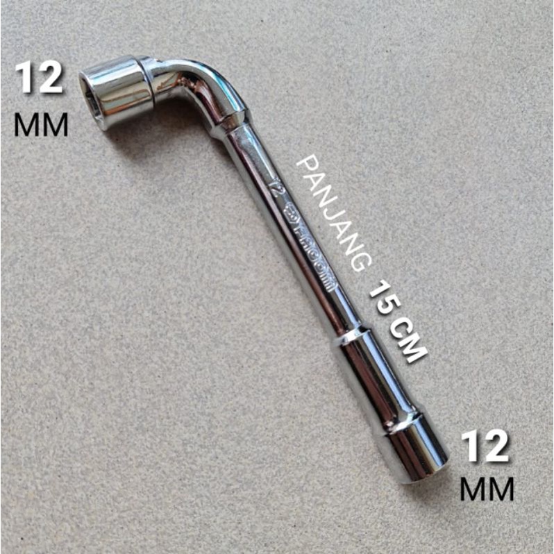 Jual kunci shock l facom 12 mm mata shock 12mm gagang shock stang shock ...