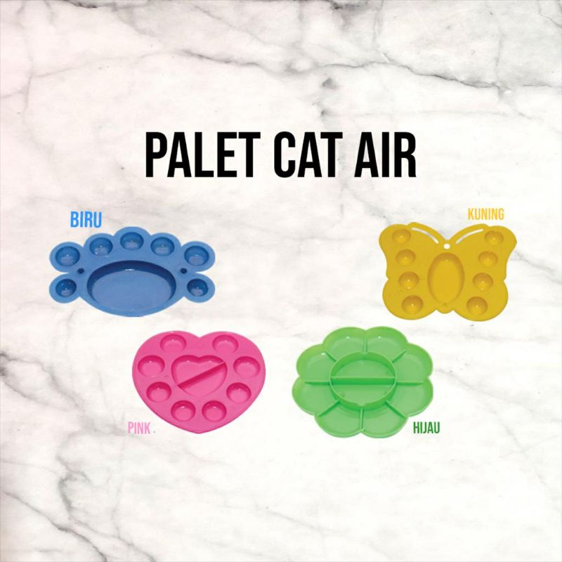 Jual Palet lukis / Tempat Cat Air Cat Lukis Murah | Shopee Indonesia