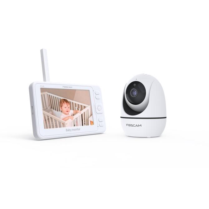 Jual Baby Monitor Wireless Foscam 2MP Layar 5" Monitor Bayi Praktis ...