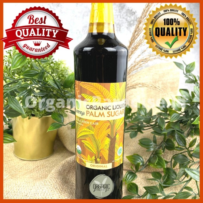 Jual Gula Aren Arenga Cair 650 ml / Organic Palm Sugar Liquid Original ...