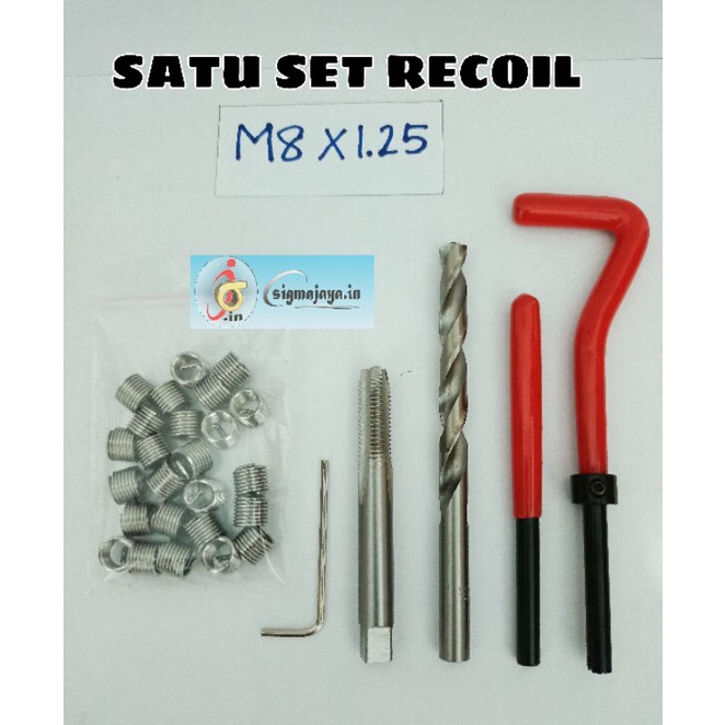 Jual Recoil / 1set recoil M5 M6 M8 M10 M12 M14 Untuk Reparasi | Shopee ...