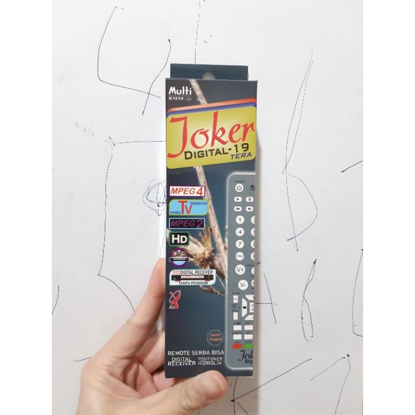 Jual Remote TV Universal dan Receiver Parabola Joker Shimura STB ...