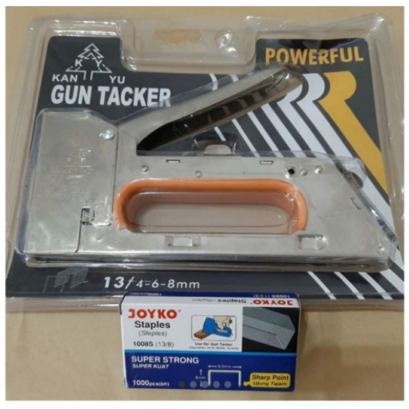Jual Steples Setples Gun motor Jok Motor GUN TREKER ukuran 23/4-6-8mm ...