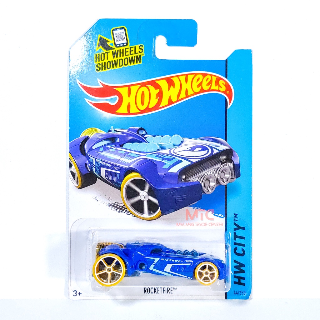 Jual Hot Wheels Rocket Fire TH Reg Blue 2807 | Shopee Indonesia