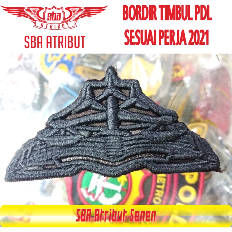 Jual BORDIR TIMBUL BAJU PDL KEJAKSAAN SESUAI PERJA TERBARU | LOGO/TANDA ...