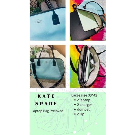 Jual Kate Spade Preloved Original - Tas Laptop | Shopee Indonesia