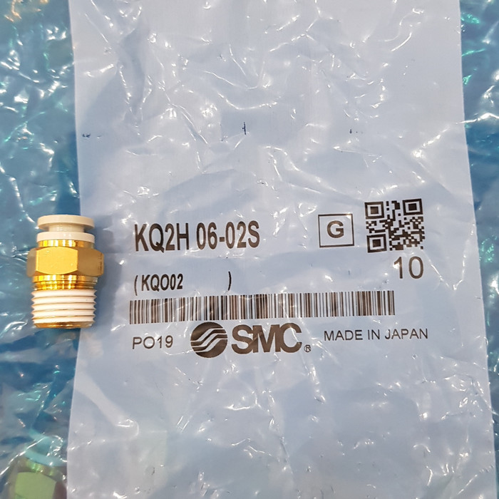 Jual KQ2H06-02S SMC Fitting Nipple Nepel Lurus Male Connector 6mm Drat 1/4" | Shopee Indonesia