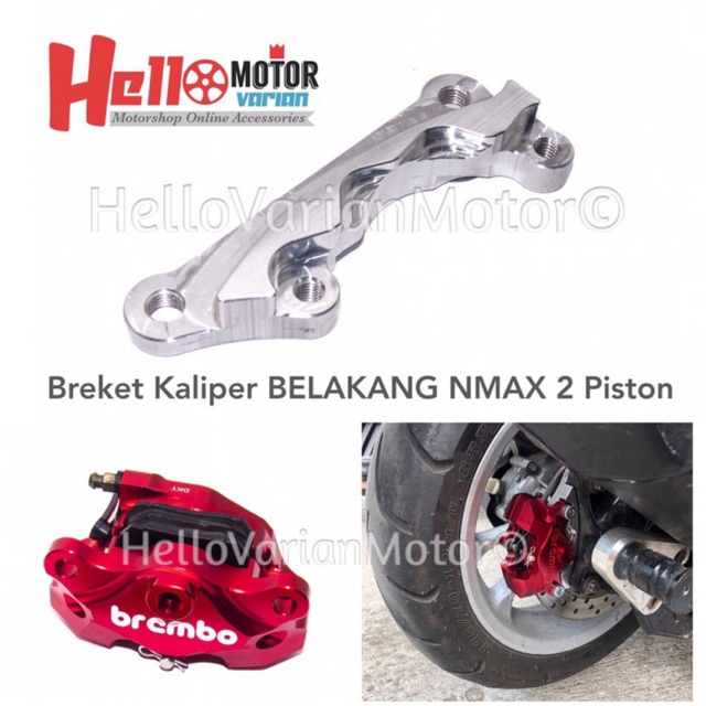 Jual Breket Kaliper BELAKANG NMAX 2 Piston | Shopee Indonesia