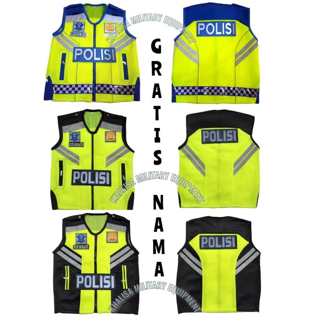 Jual Rompi Polisi,Rompi Lantas,Rompi Polantas,Rompi Tebal | Shopee ...