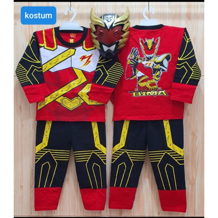 Jual stelan/panjang,kostum,super, Hero,BIMAX+TOPENG, anak, laki-laki ...