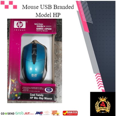 Jual Mouse USB Branded Model HP MURAH. Wired. Kabel. Varian Warna ...