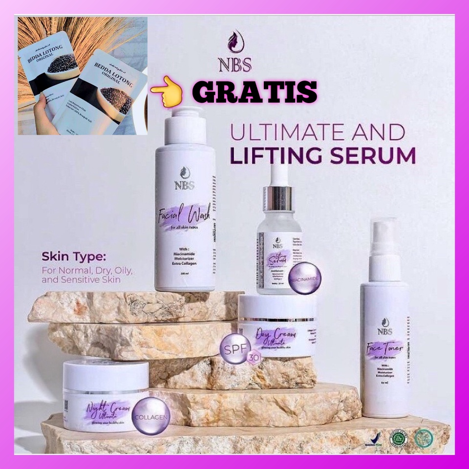 Jual NBS, PAKET NBS ULTIMATE dan SERUM LIFTING NBS, GLOW, SKINCARE NBS ...