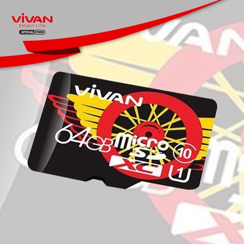 Jual Micro SD Memory Card VIVAN 64GB Class 10 Speed Micro SD 64 GB ...