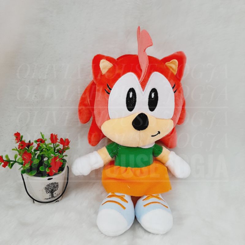 Jual Boneka Sonic Amy Rose Pink Boneka Amy Sonic Pink | Shopee Indonesia