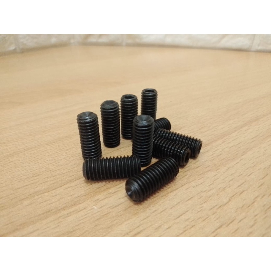 Jual 10 PCS BAUT BAUD L SET TANAM BORGH HEADLESS BAJA M6X40 MM | Shopee ...