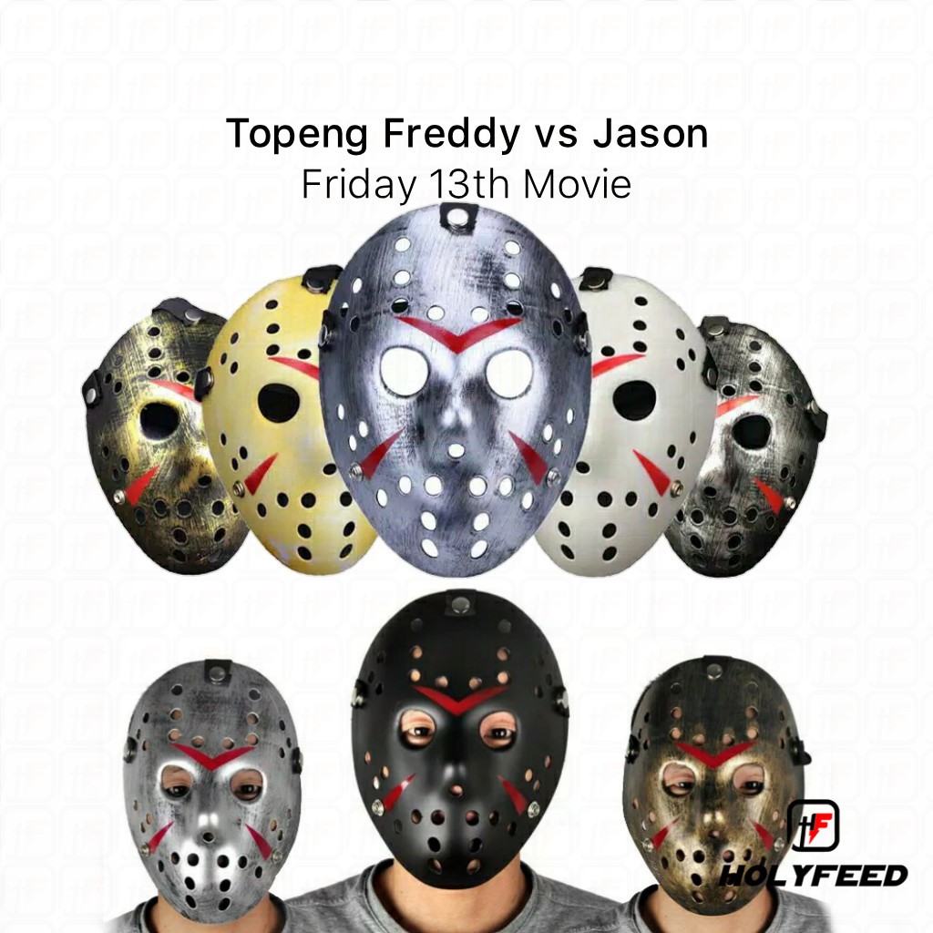 Jual Topeng Freddy Vs Jason Topeng Fashion Halloween Horror MASK ...