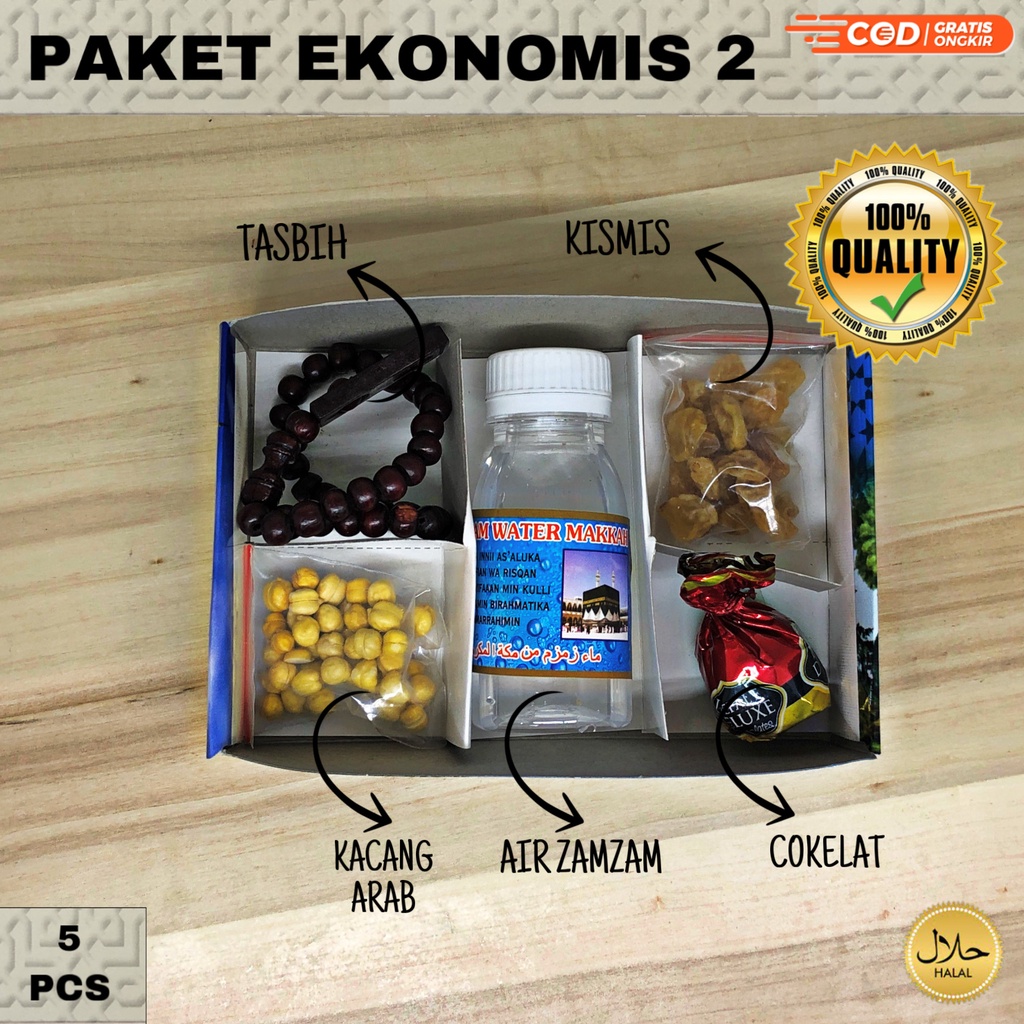 Jual Paket Ekonomis 2 Oleh Oleh Haji Umroh ( ZEEN ) / Paket Oleh2 Haji ...