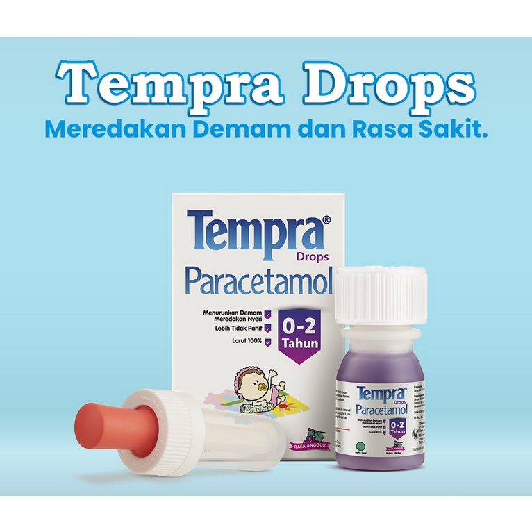 Jual Tempra Drops 15 mL - Pereda Demam dan Nyeri Khusus Bayi 0 - 2 ...