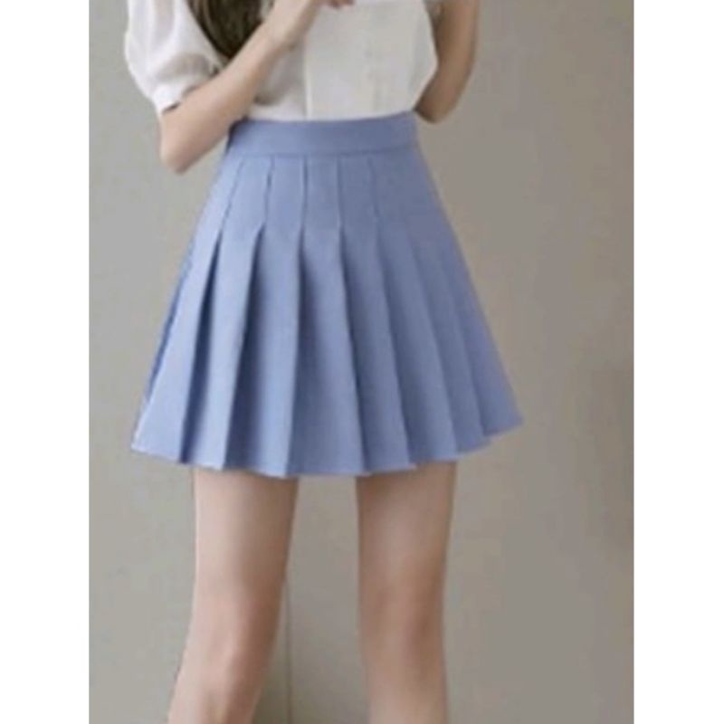 Jual ROK PENDEK WANITA KOREA / TENNIS SKIRT / ROK OLAHRAGA PENDEK ...